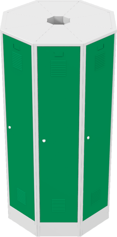 Ugaoni garderobni orman RAS-S1-A | Trevis d.o.o.