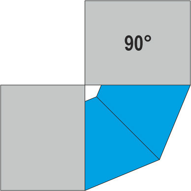 Ugaoni garderobni orman RAS-X1-A | Trevis d.o.o.